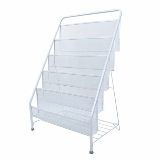 【材質】テルピウム合金鋼;*組立不要!!! 【サイズ】3層:40*27*62cm;5層:55*35*88cm、6層:31*37*95cm(ご注意:幅が31cm) 【適用場所】応接室学校図書館店舗業務用など; 【商品説明】マガジンラックは高品...