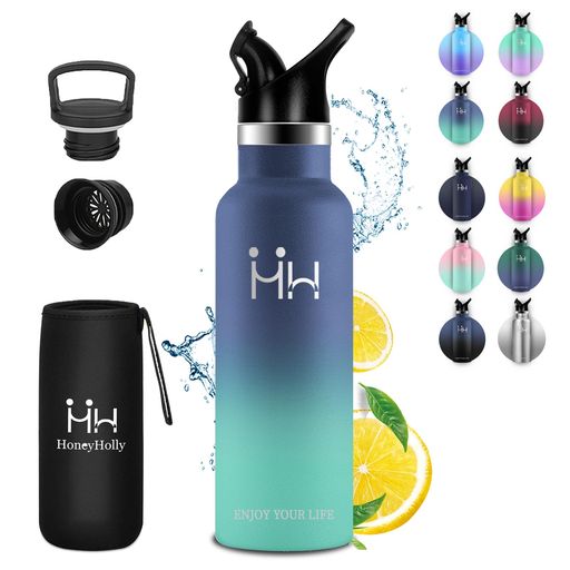 【保温・保冷効果を最大限に引き出す真空断熱技術】Eliciyaの1000ml水筒は、二重壁構造と真空断熱技術を採用。冷たい飲み物は12時間、温かい飲み物は8時間キープ。四季を通じて快適な使用感を提供します。アウトドアや旅行、オフィスや学校な...