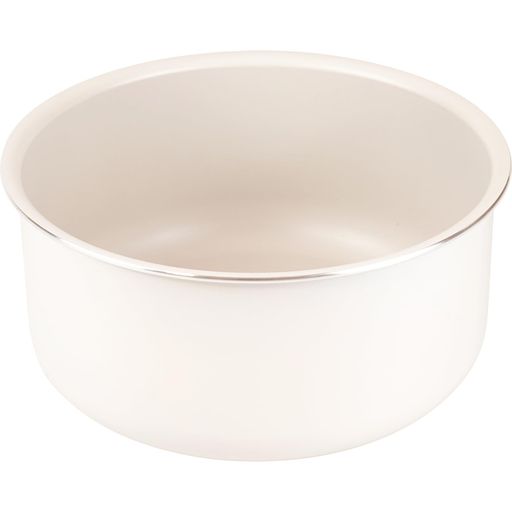 本体:アルミニウム合金、内面:ふっ素樹脂加工(シルクウェアES)、はり底:ステンレス鋼、底の厚さ:2.5mm、外面:焼付塗装 商品サイズ(約):幅19.5x奥行19.5x高さ8.9cm 商品重量(約):420g