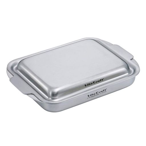 素材・材質:ステンレス 原産国:ベトナム 満水容量:蓋0.56L 本体1.04L 魚焼きグリルで、簡単においしいオーブン料理を作れる 蓋付なので、魚焼きグリルを汚すことなく手軽なオーブンとして有効活用できる 空いたコンロで他の調理が進められ...