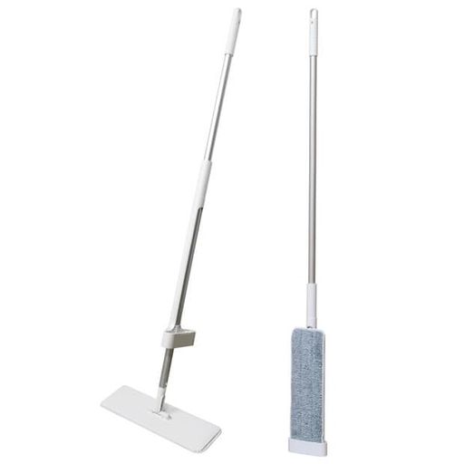 【スリムに収納】立ててスリムに収納することができます。保管場所に困りません。 【簡単に絞れます】専用のレバーを押し引きするだけで、モップが含んだ水気を簡単に、しっかりと絞ることができます。モップ絞り器など他の道具を用意する必要がなく、これ1...