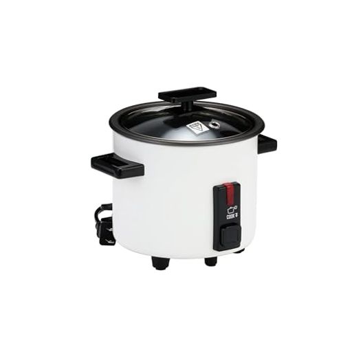 サイズ:幅20x奥行16.8x高さ17.1cm 本体重量:0.97kg 電源:AC100V 50/60Hz 消費電力:200W 炊飯容量:0.5~1.5合