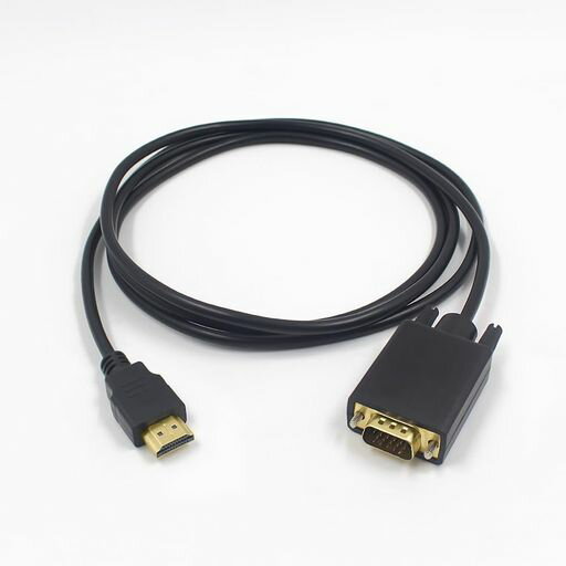 【HDMItoVGA高精度信号変換】このhdmi変換アダプターはHDMIのデジタル信号をVGAのアナログ信号に高精度に変換し、最大1920x1080@60Hz(1080PフルHD)の高解像度をサポート。内蔵の高度なICチップにより、安定した...