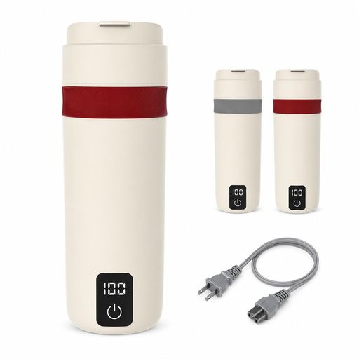 【高品質素材、二重構造】この電気ケトル 小型は、食品グレードの304ステンレス製内壁を採用し、耐腐食性・耐熱性に優れています。外側はPP素材を採用。 二重構造で熱を遮断し、錆びにくく、臭いもありません。中間には真空断熱層を備え、保温効果も抜...