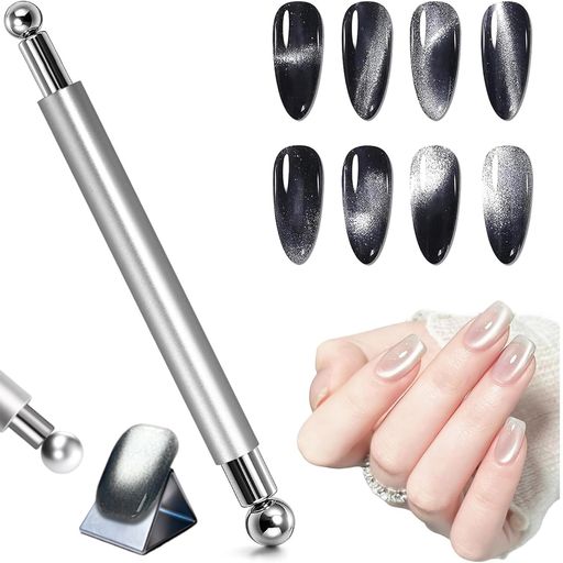 セット内容:ファスナー6枚セット。サイズ:大:12.5*3.2cm、中:7.5*3.2cm、小:4.8*3.2cm。カラー:黒+白。 丸型マグネットシステム:ネイルアートツールを一新し、ボールエンドミルのデザインを採用し、爪の上を軽く滑らせ...