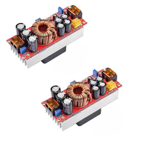2PCS1500W30ADC-DCBoostPowerSupplyConverterModulewithfan