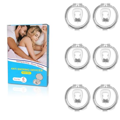 【製品規格】:製品サイズは約11.5*7.5*1.5cm、製品重量は約36g、透明6点セット。 【有効にいびきを防止する】:このいびき防止鼻挟みは鼻の内部から軽く拡張し、空気通路を形成し、不要な開口呼吸を防止し、鼻呼吸の円滑化を促進し、いび...