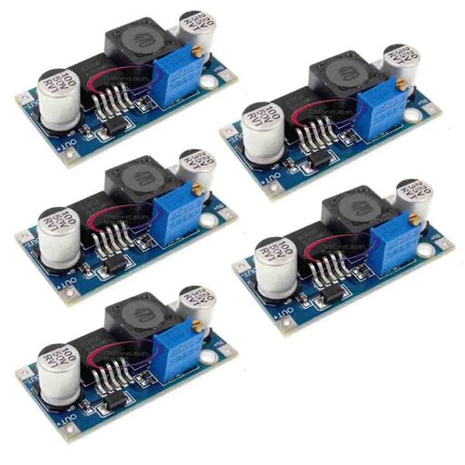5pcsXL6009BoostModuleDC-DCAdjustableModuleDC3.0-30VtoDC5-35VOutputVoltagePowerConverterCircuitBoardModule400KHz