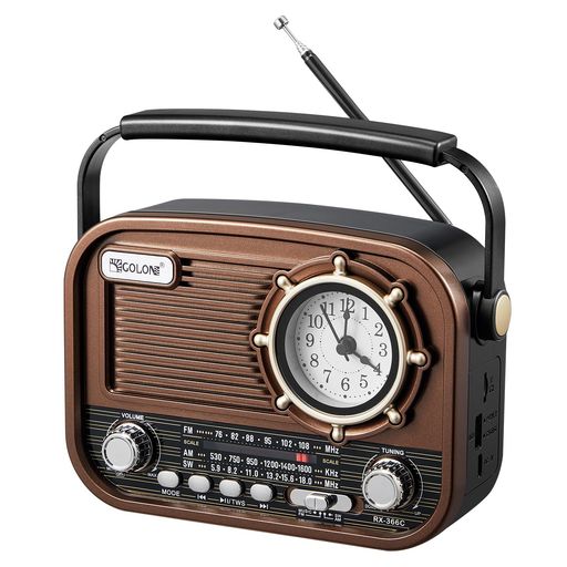 【優れた受信感】ポータブルラジオは、FM(76-108MHz)、AM(530-1710kHz)、短波(5.9-18.0MHz)の3つのバンドに対応しており、ほとんどのラジオ局を受信することができます。強力なDSPチップと伸縮式の延長アンテナ...