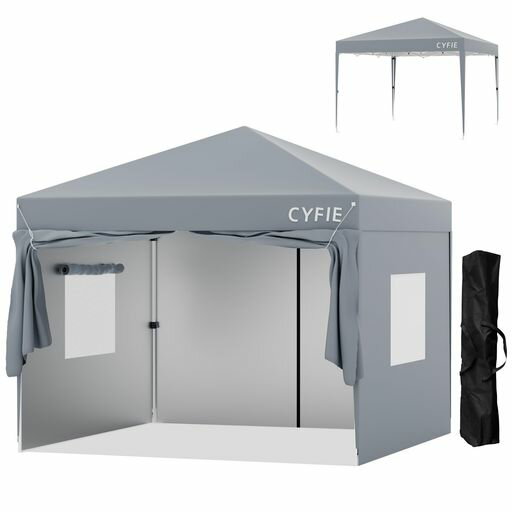 【安定性抜群の強化版のスチールフレーム】➊高品質で丈夫なスチールフレームを採用し、構造の安定性を大幅に強めていました。また、防錆塗料を使い、防水性がよくなり、錆が発生しにくく、優れた耐久性があるタープテントです。➋このタープテント3mx3m...