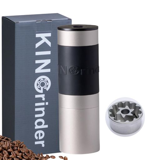 豆挽き 【コスパ抜群】ドリップやエスプレッソ入門者向けのK2。金属製でしっかりしていて、スムーズな挽き心地、余韻を残さずスッキリとした味わいがその特長です。浅煎りがお好きな方におすすめです。 【理想な挽き目を実現】K2の内部調整式構造は、1...