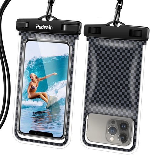 ☛【超高透過率・スムーズタッチ・顔認証可】携帯防水ケースは最新高透明度TPU素材で作られており、透過率は99%以上で、いつでもすべての美しい瞬間を捉えることができます。柔らかで心地よい質感だけでなく、画面クリアで濡れた防水ケースでもスムーズ...