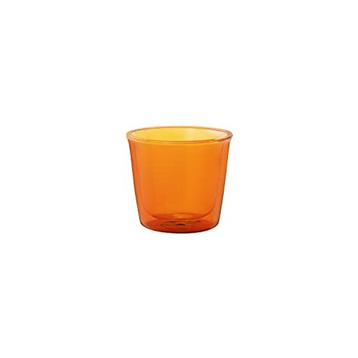 色:アンバー 容量:250ml 生産国:中国 ダブルウォールグラス