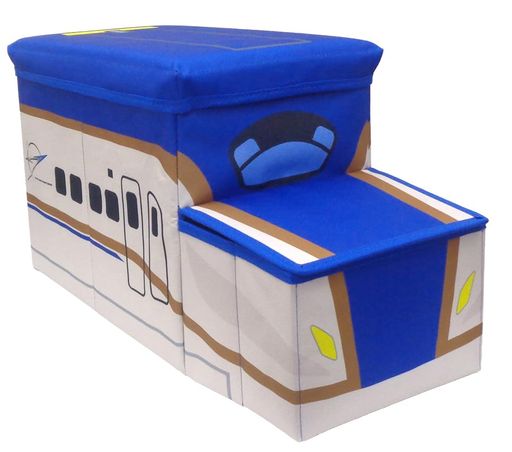 玩具や服・本などを始め、長くて収納の難しい坂レールや3両編成の車両もたっぷり収納出来る収納ボックス! 貨物コンテナだけではなく、人気の新幹線車両・音が鳴る踏切もラインナップ! 使わない時は折りたたんでコンパクトに収納可能! フタは上に座れる...