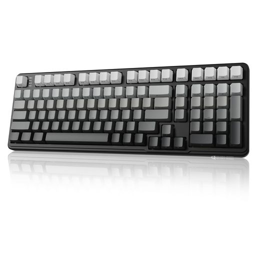 【製品の概要】ゲーミングキーボードは、メカニカルキーボードの新しい基準を設定します。3モード接続(Bluetooth+2.4Gワイヤレス+有線)と軸座熱抜き機能により、幅広いデバイスとの互換性とカスタマイズ性を実現。板簧gasket構造と5...