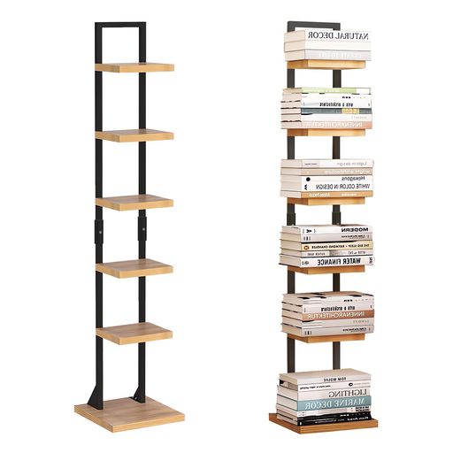 ‌スリムタワー型設計で省スペース実現:‌‌ブックタワー‌の垂直構造と‌スリムデザイン‌により、リビングルームの隅やベッドサイドなど狭いスペースにも最適。コンパクトな‌タワー型本棚‌が収納容量を保ちながら、居住空間を圧迫しません‌。 耐久性抜...