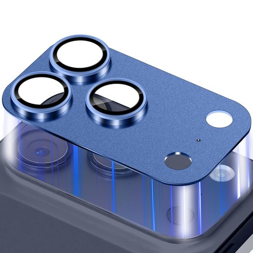 【対応機種・貼付け超簡単】 iPhone 17 Pro Max 専用カメラレンズプロテクター。フィルム接着面にはナノ静電吸着技術を処理され、位置を合わせて置くだけで簡単に貼り付けます。誰でも気泡なく、綺麗に貼り付けます。 【アルミ合金製+強...