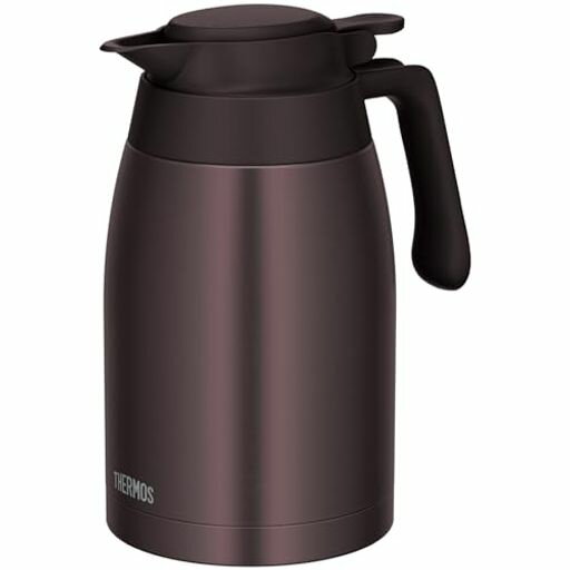 食洗機対応の卓上ポットが新登場! 本体サイズ(約):幅18.5x奥行12.5x高さ22.5cm、本体重量(約):600g、容量:1.5L 生産国:中国 保温効力:72°C以上(10時間)/保冷効力:10°C以下(10時間) 素材:内びん:ス...