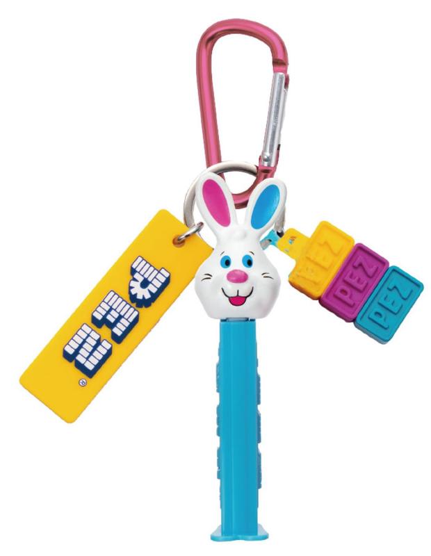 イワヤ(IWAYA) PEZ Key charm(Rabbit) お菓子雑貨 キャラクター雑貨 PEZオリジナルキャラクター 7437-3PEZのオリジナルキャラクター柄のPEZキーチャームが登場。キャンディが出てくるギミックやカラフルなつ...