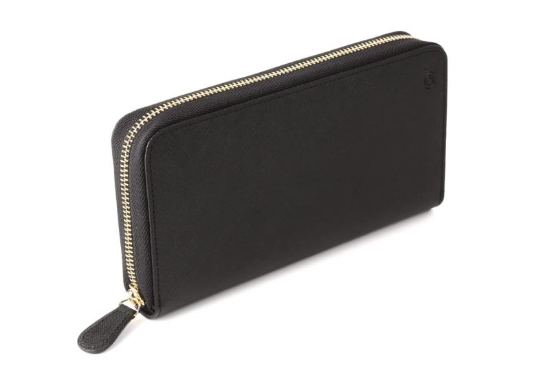 [OX] カードが24枚入る 使いやすい 長財布 カード大容量 ギャルソン 財布 ながざいふ レディース なが財布 人気… (Gold)