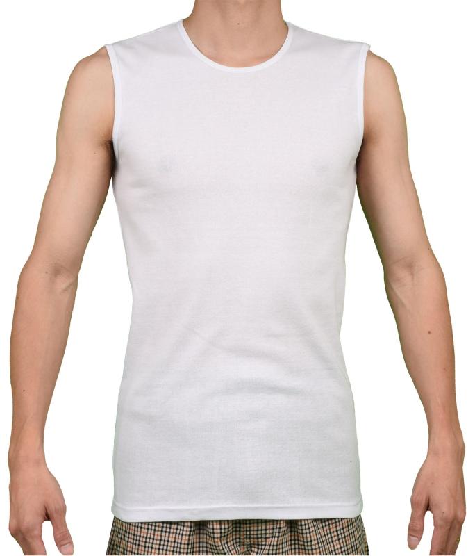 [京都肌着本舗] 紳士 丸首スリーブレス サーファー 選べる3色.ソフトなフライス編み.綿100％.特長3/カラーシャツなので用途に合わせて色を選べます。