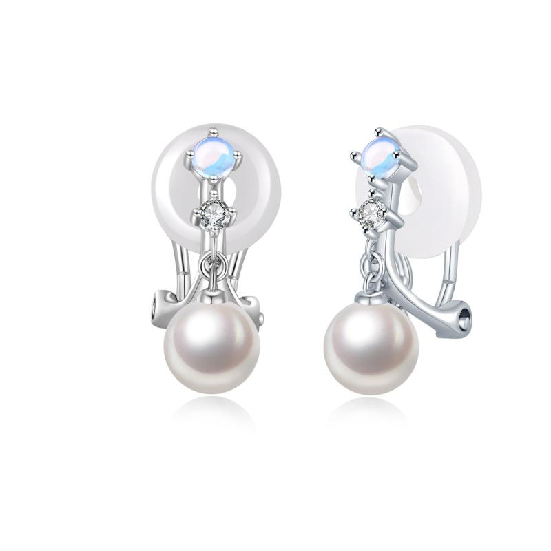 FH.bird 痛くない イヤリング パール 結婚式 シルバー925 金属アレルギー対応 ペリドット レディース イヤリング 8月誕生石 可愛い バレンタイン ギフト ホワイトデー お返し 入学式 卒業式 揺