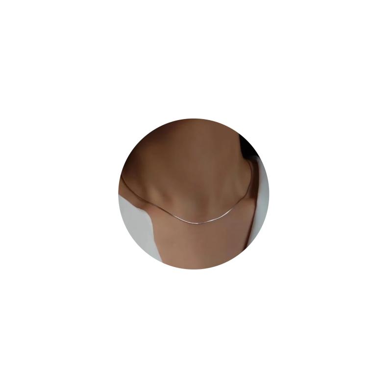 [Mesaro] ネックレス メンズ 人気 金属アレルギー対応 スネークネックレス シルバー ゴールド オシャレ サージカルステンレス ネックレス シンプル 普段使い 細い 極細 男性 nacklace for men 誕生