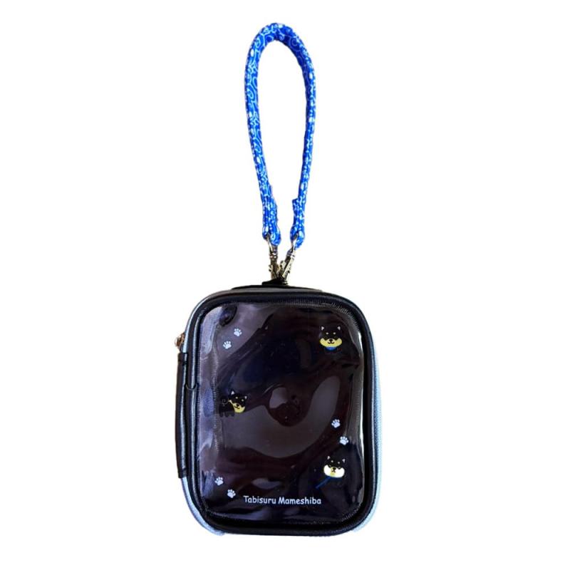 旅するマメしば おさんポーチ 推し活 ぬいぐるみ デコレーションボックス ボックスポーチ TabisuruMameshiba Pouch・"旅するマメしば”専用のボックスポーチです。大事な"旅マメ"を汚さずに、...