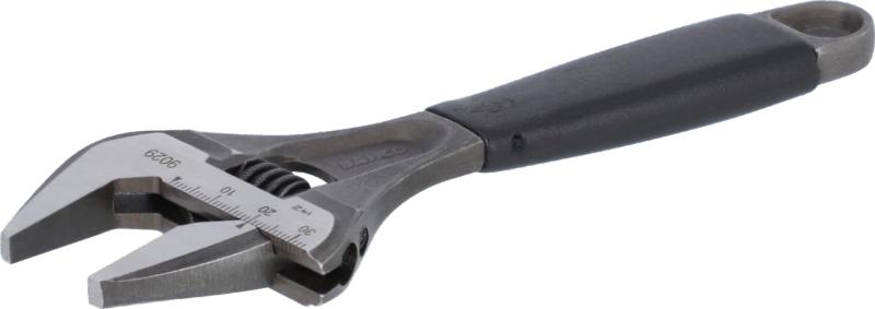 BAHCO(バーコ) Adjustable Wrench 大口モンキーレンチ 170mm 9029原産国:スペイン全長(mm):170最大口開き(mm):32質量(g):220