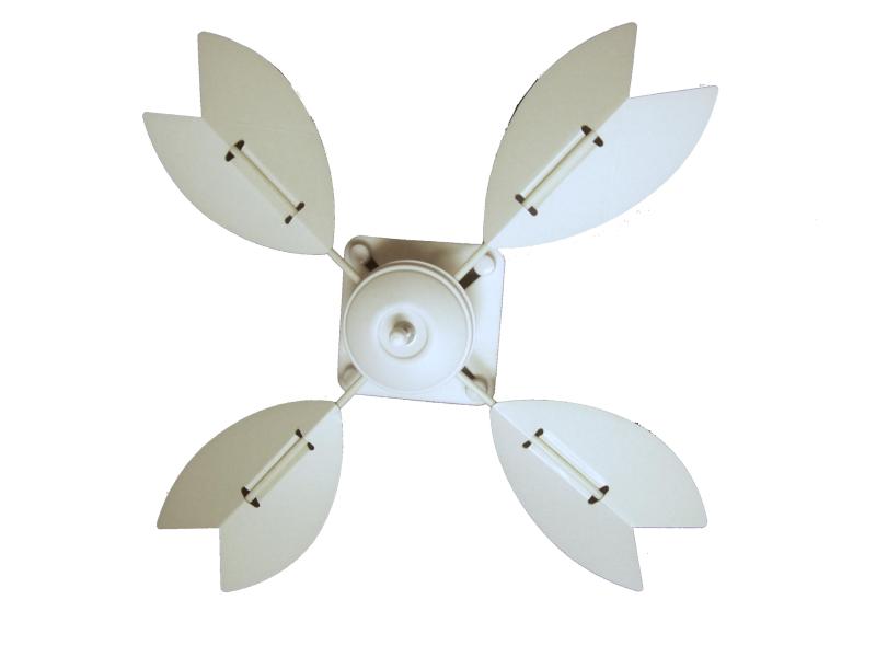 日本製エコエコファン アネモ式 TEA-601(ホワイトY形) 4枚羽 エアコン風よけ省エネ天井埋込型エアコン 節電グッズ 空調効率UP おしゃれ インテリア サーキュレータートーカイデザインアネモ式エアコンの吹き出し口に取り付けできます。...