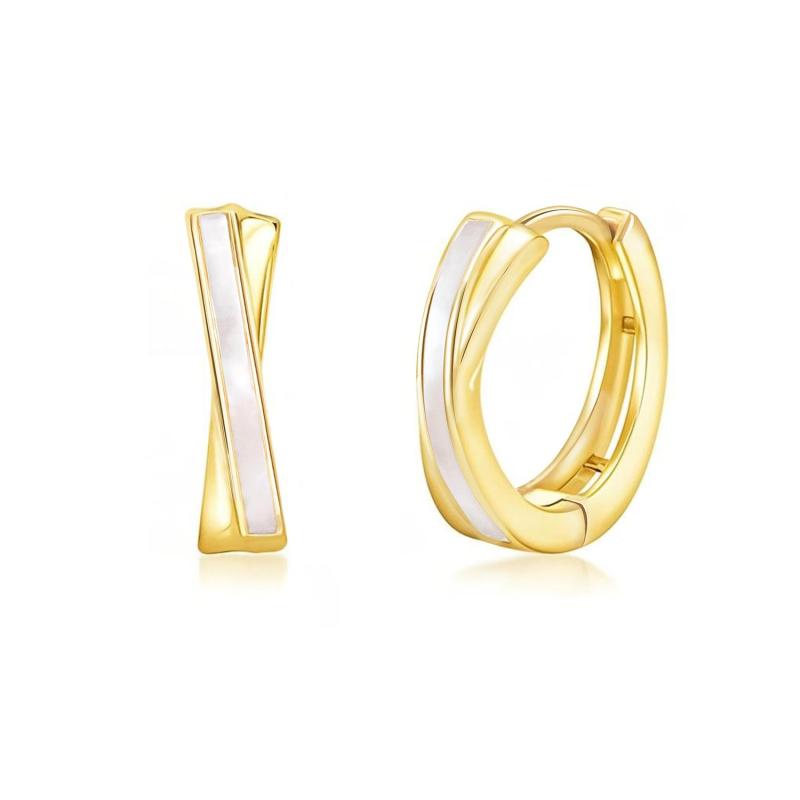 FH.bird フープ ピアス レディース 貝殻 金属アレルギー対応 つけっぱなし ピンクゴールド ピアス シンプル おしゃれ 通勤 記念日 バレンタイン ギフト ホワイトデー お返し 入学式 卒業式 彼