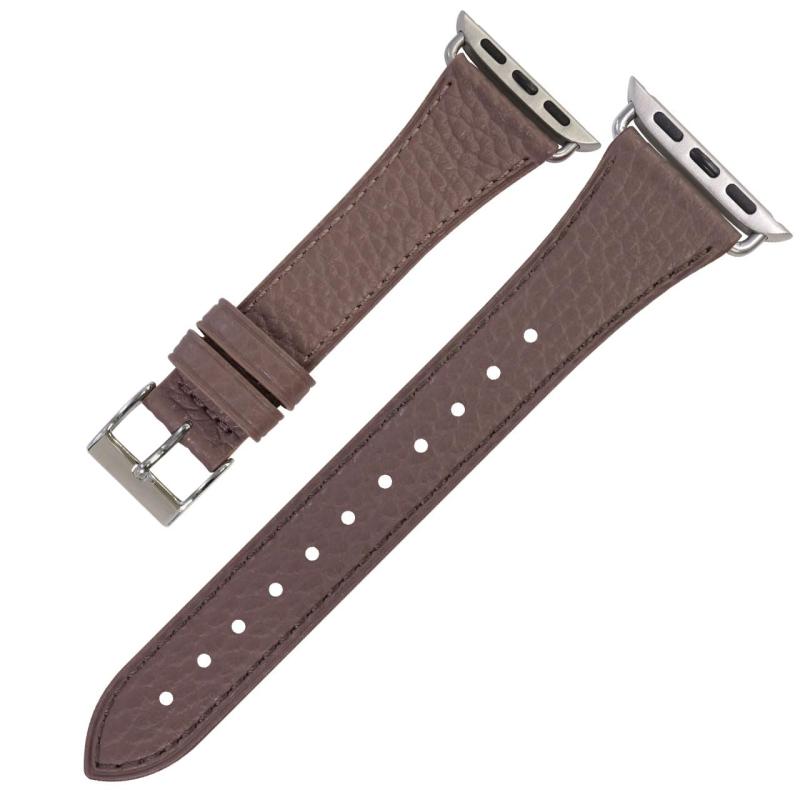 compatible with Apple Watch アップルウォッチ用 バンド ベルト カーフ 牛革 裏面防水 シュリンクイタリアンレザーベルト Shrink Italian Kurocurrant クロカラント コンパチブル Appl...