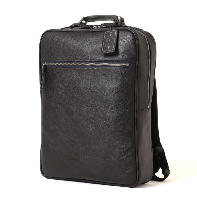 [leather　laboratory] リュック メンズ 本革大容量 多機能 通勤 通学 出張 ビジネス バックパック A4 PC 収納力商品名：本革天然シボ　植物なめし　ビジネス バックパック2WAY 詳細：植物なめしの丁寧になめされた...