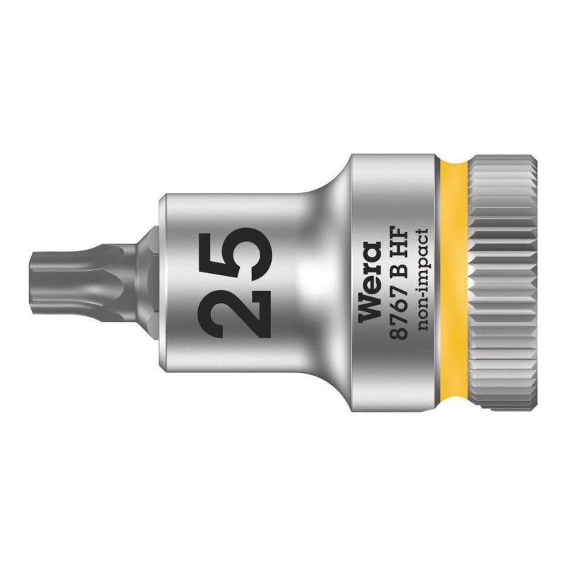 WERA ヴェラ 差込角3/8DR Torxビットソケット 先端サイズT25 全長35mm 003062先端サイズ(TX)：25 、全長(mm)：353/8インチのドライブと保持機能を備えたビットソケットは、ワークピースにねじを送り込むとき...
