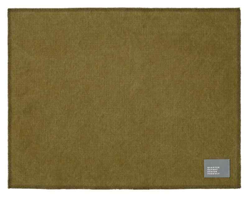 クォーターリポート 帆布のランチョンマット 45×35 エイジ 日本製