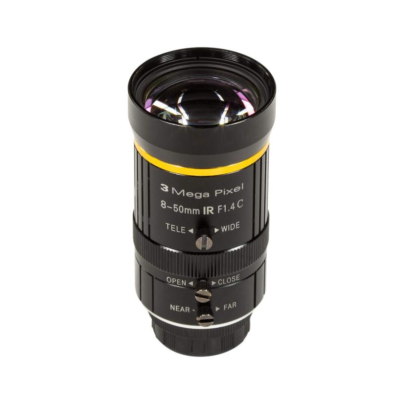 Arducam 8-50mm Cマウントズームレンズ IMX477 Raspberry Pi HQカメラ用 C-CSアダプター付き 工業用望遠鏡レンズより良いオプション:Raspberry Pi高品質カメラのCS-Mountをアクセスコンパ...