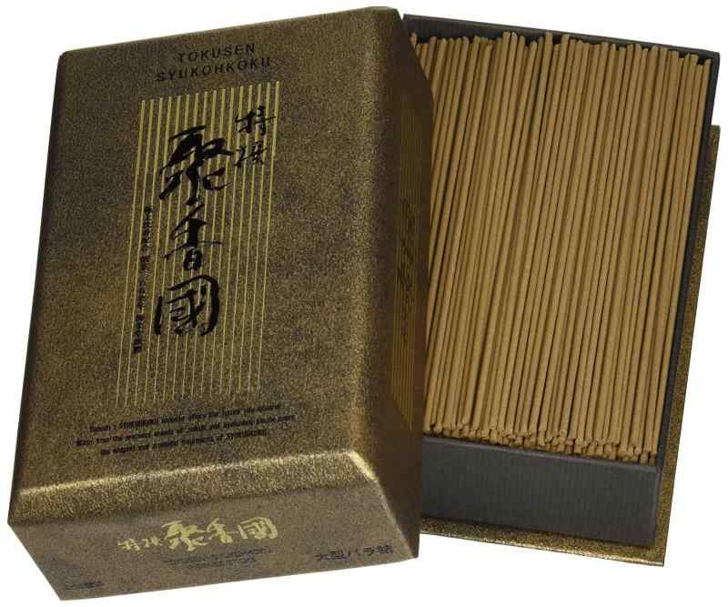 梅栄堂のお線香 特撰聚香国原産国 :日本