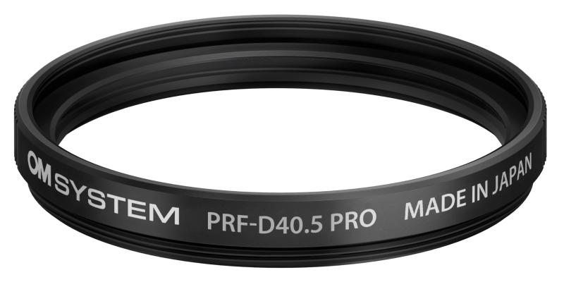 OM SYSTEMプロテクトフィルター PRF-D40.5PROφ40.5mmのプロテクトフィルター