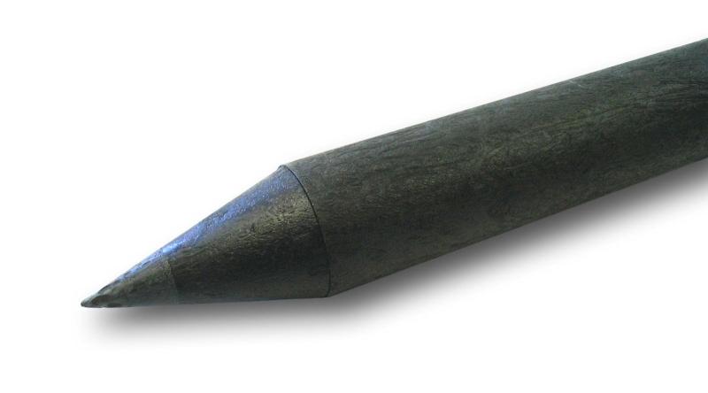 万能杭 φ60x1500mm 穴なし 6本入り腐食・劣化に強く野外で非常に長期間耐用します 木製杭の代替としておすすめです