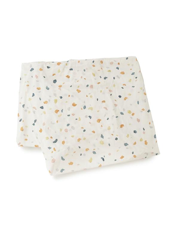 [ジェラート ピケ] sleep テラゾー柄 抗菌加工接触冷感ボックスシーツ(セミダブル) PSGG252823 レディース素材:本体:ナイロン90%、ポリウレタン10%サイズ表記:SD,ボックスシーツたて:200cm,ボックスシーツ横:1...