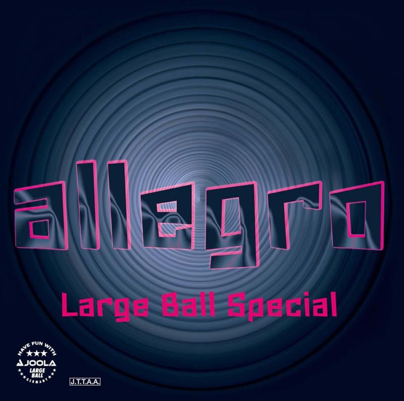 JOOLA(ヨーラ) 卓球 ラバー ラージ用 表ソフト 反発力 スピード スピン アレグロ TJRUB016