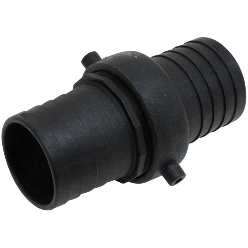 セフティー3(Safety-3) ホース関連 ホース用ジョイント PC製 75mm PD-75用途:ポンプパーツ特徴1:ホースとホースの連結に使用特徴2:ホースバンド(別売)を使用して取り付ける適合:内径75mm(3インチ)ホース用材質:PC製