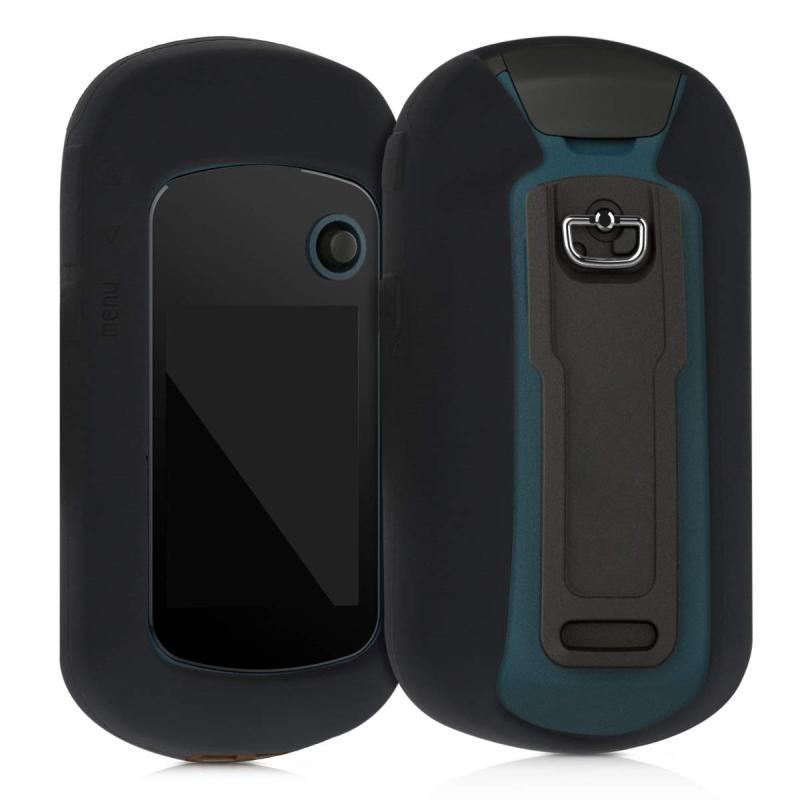 kwmobile Garmin eTrex 22x / 32x対応 ケース - GPS ナビ シリコン 保護ケース 黒色ぴったり: Garmin eTrex 22x / 32x対応強くて&amp; 頑丈: ハイキング、登山、トレッキングなど...