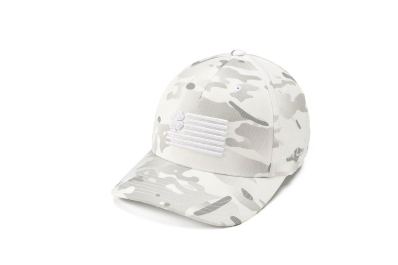 [ブラッククローバー] キャップ CLOVER NATION 27 WHITE/WHITE CAMO素材/原産国：組成：ナイロン 83%、コットン 14%、ポリウレタン 3%/原産国：バングラディシュサイズ(頭周り)：FREE 54.0-6...
