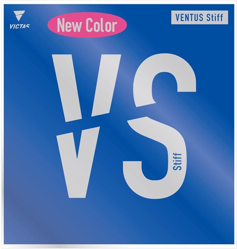 ヴィクタス(VICTAS) 卓球 ラバー ヴェンタス スティフ VENTUS Stiff ハイエナジーテンション裏ソフト レッド/ブラック/ピンク 200020