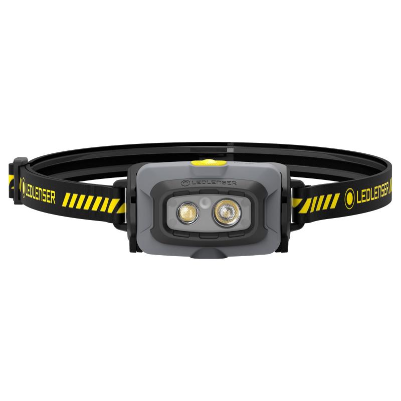 Ledlenser(レッドレンザー) led ヘッドライト 充電式 HFシリーズ Work 明るい IP68 防水 小型 軽量 CRI80 赤色サブライト 作業用 仕事用 プロ用
