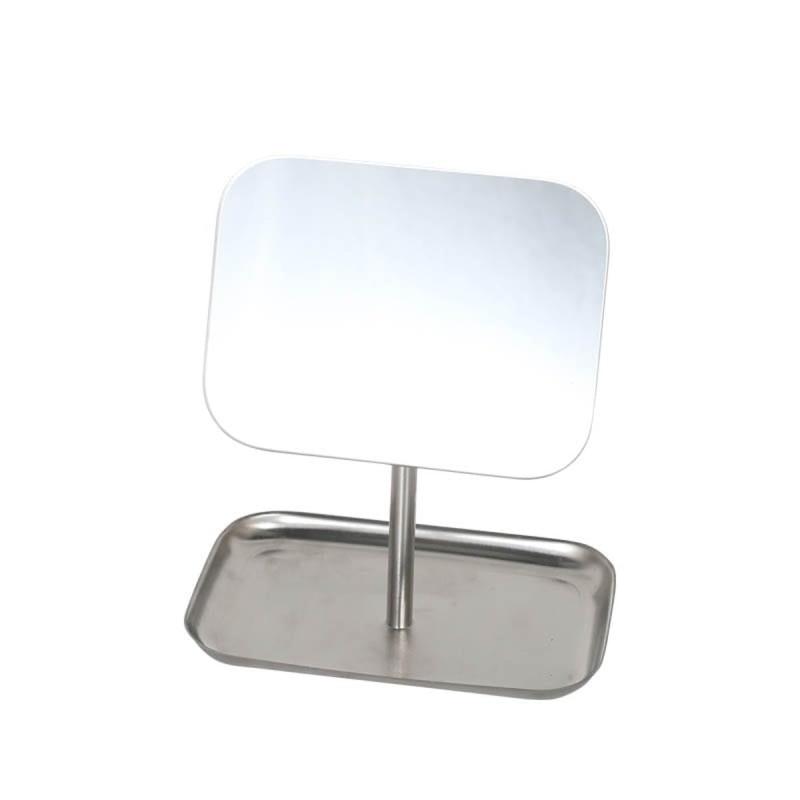ダルトン(Dulton) 鏡 レクタングル ミラー ウィズ トレイW18 高さ238×幅200×奥行133mm RECTANGLE MIRROR WITH TRAY W18 K855-1098サイズ : 高さ238×幅200×奥行133mm...
