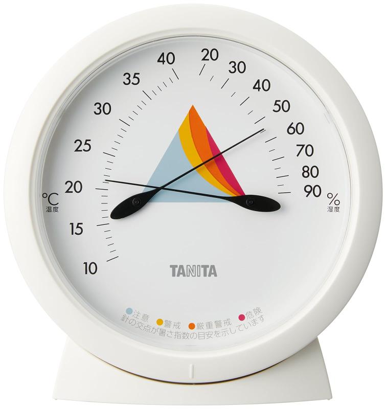 タニタ(Tanita) 温湿度計 コンディションセンサー アイボリー TC-420-IVサイズ:約幅132×奥行26×高さ132mm (スタンド含まず)、本体重量:約99g (スタンド含まず)セット内容・付属品:本体、スタンド、取扱説明書 ...