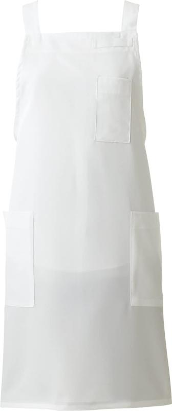 （アルベ） arbe 胸当て エプロン タスキ掛けタイプ 左胸ペン差しポケット 両脇ポケット付き テフロン加工 フリーサイズ T-7500水や油の汚れを弾くテフロン加工で清潔感を保つ、タスキ掛けの胸当てエプロンです。左右の脇にマチ付きの大き...