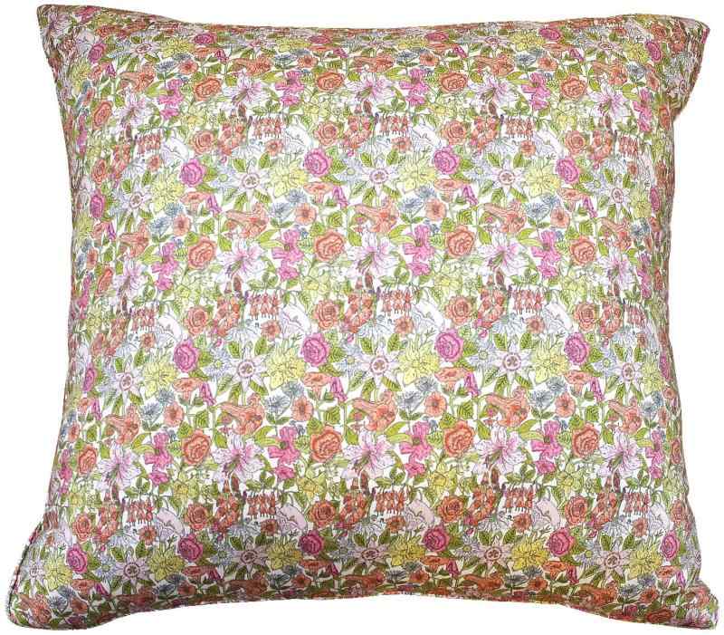 FLORET LONDON [LIBERTY PRINT リバティプリント]を使用した クッションカバー45×45cm フィリス